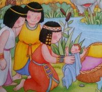 Mosè salvato dalle acque | Spiritualità e preghiere Nonna Sandra racconta
